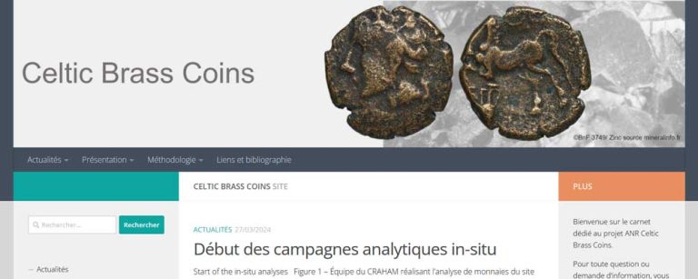Carnet de recherche de l’ANR Celtic Brass Coins · Craham · Centre de ...