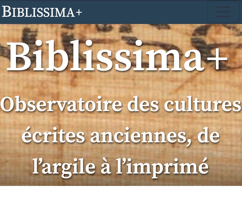 Biblissima + · Craham · Centre de recherches archéologiques et ...